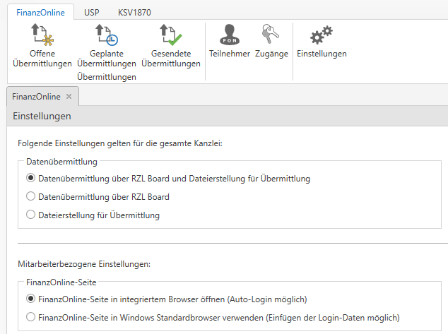 FinanzOnline - RZL Online Hilfe