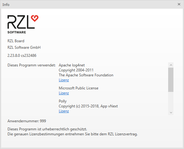 Hilfe - RZL Online Hilfe
