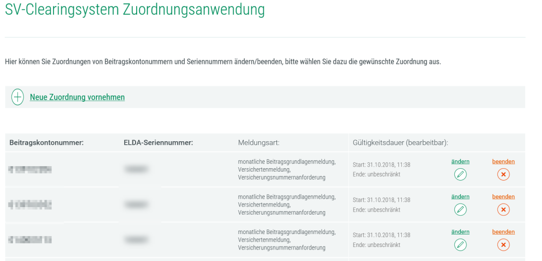 SV-Clearingsystem - RZL Online Hilfe