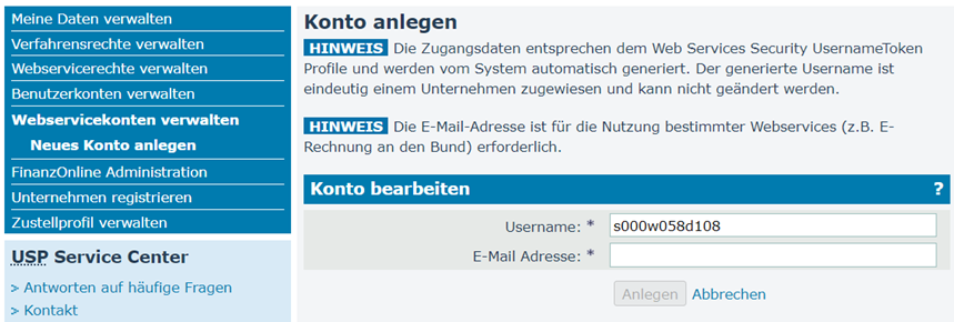 WEBEKU Webservice - RZL Online Hilfe
