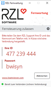 Verwaltung - RZL Online Hilfe