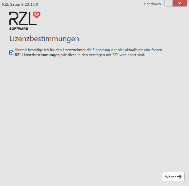 Installation - RZL Online Hilfe