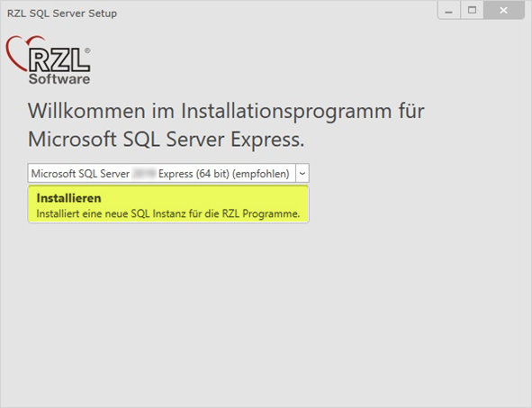 Installation - RZL Online Hilfe